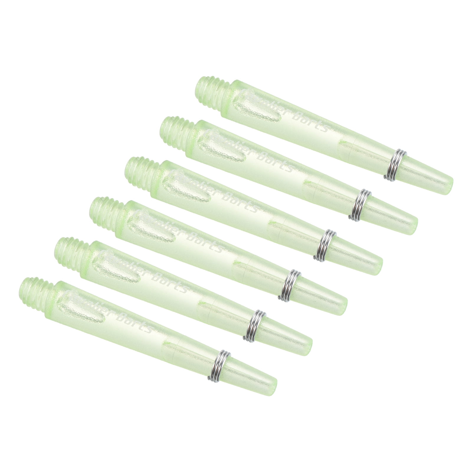 Uxcell 35mm Dart Shafts, 2BA Thread Plastic Dart Stems - 6 Pack (Green ...