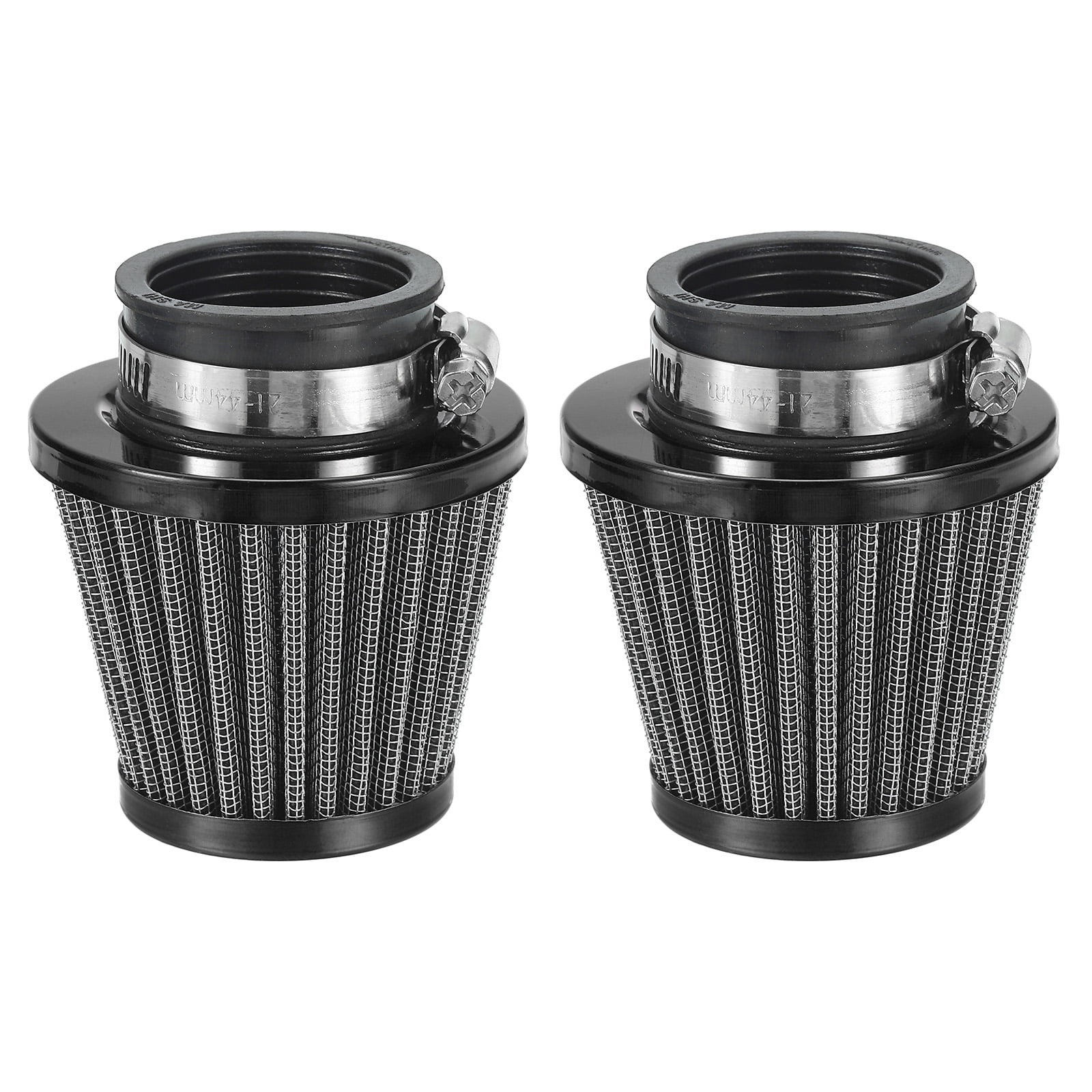 Uxcell 35mm Motorcycle Air Filter, Metal Mini Bike Air Cleaner Parts ...