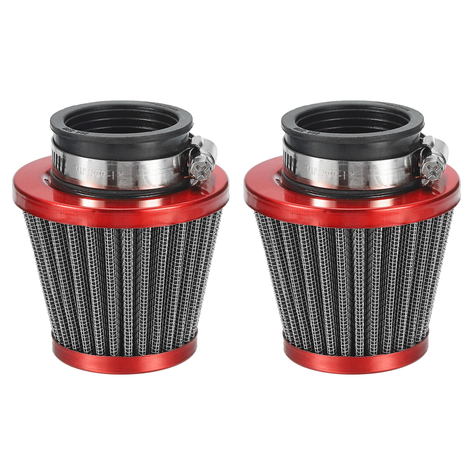 Uxcell 35mm Motorcycle Air Filter, Metal Mini Bike Air Cleaner Parts ...