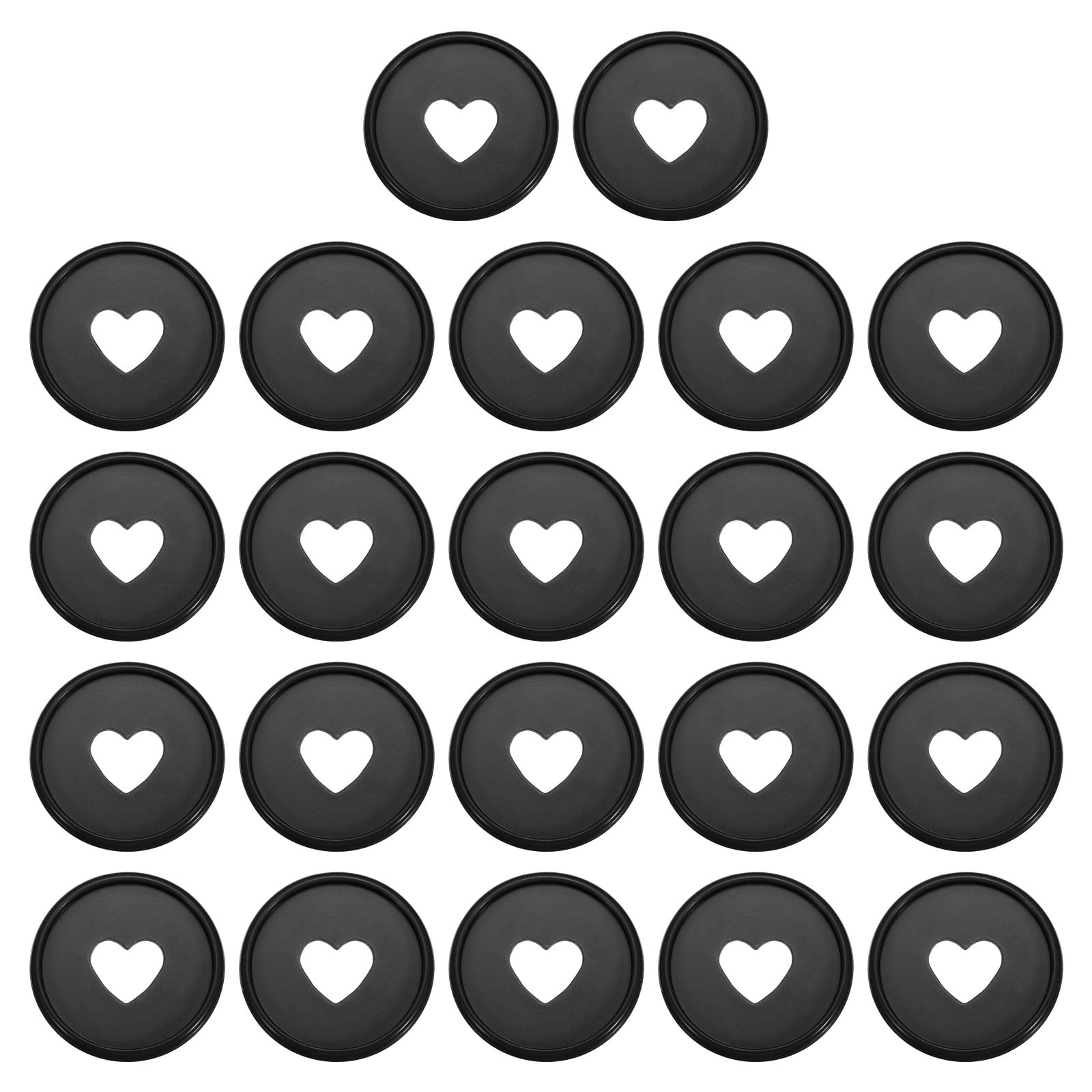 Uxcell 35mm Plastic Book Binding Discs Discbound Expansion Discs Heart ...