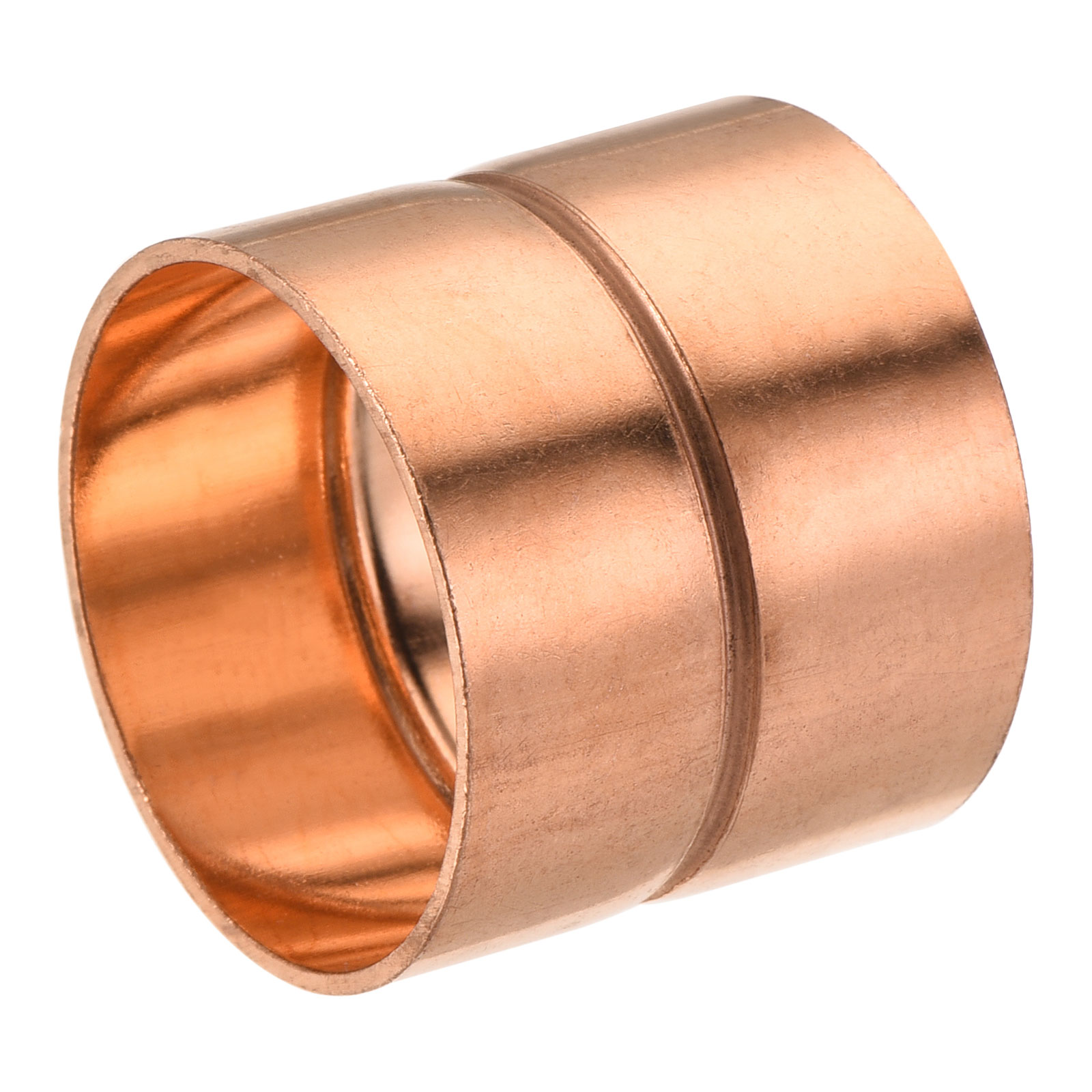 Uxcell 35mm Straight Copper Pipe Coupling Connecting Adapter Joint for ...