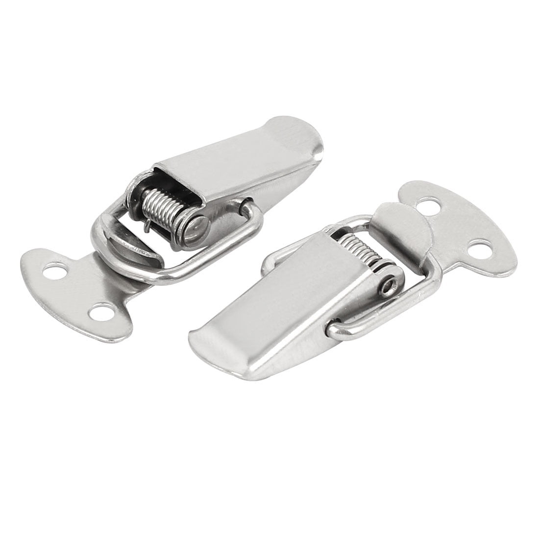 Uxcell 35mmx18mmx8mm 201 Stainless Steel Spring Loaded Toggle Latches ...