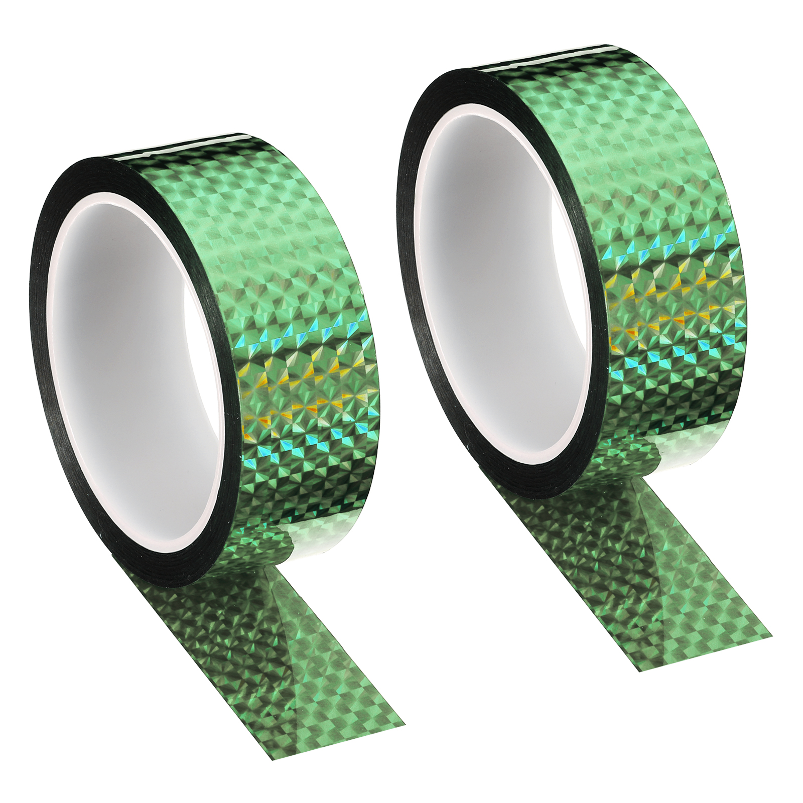 Uxcell 35mmx50m Prism Tape Holographic Reflective Self Adhesive Decor ...
