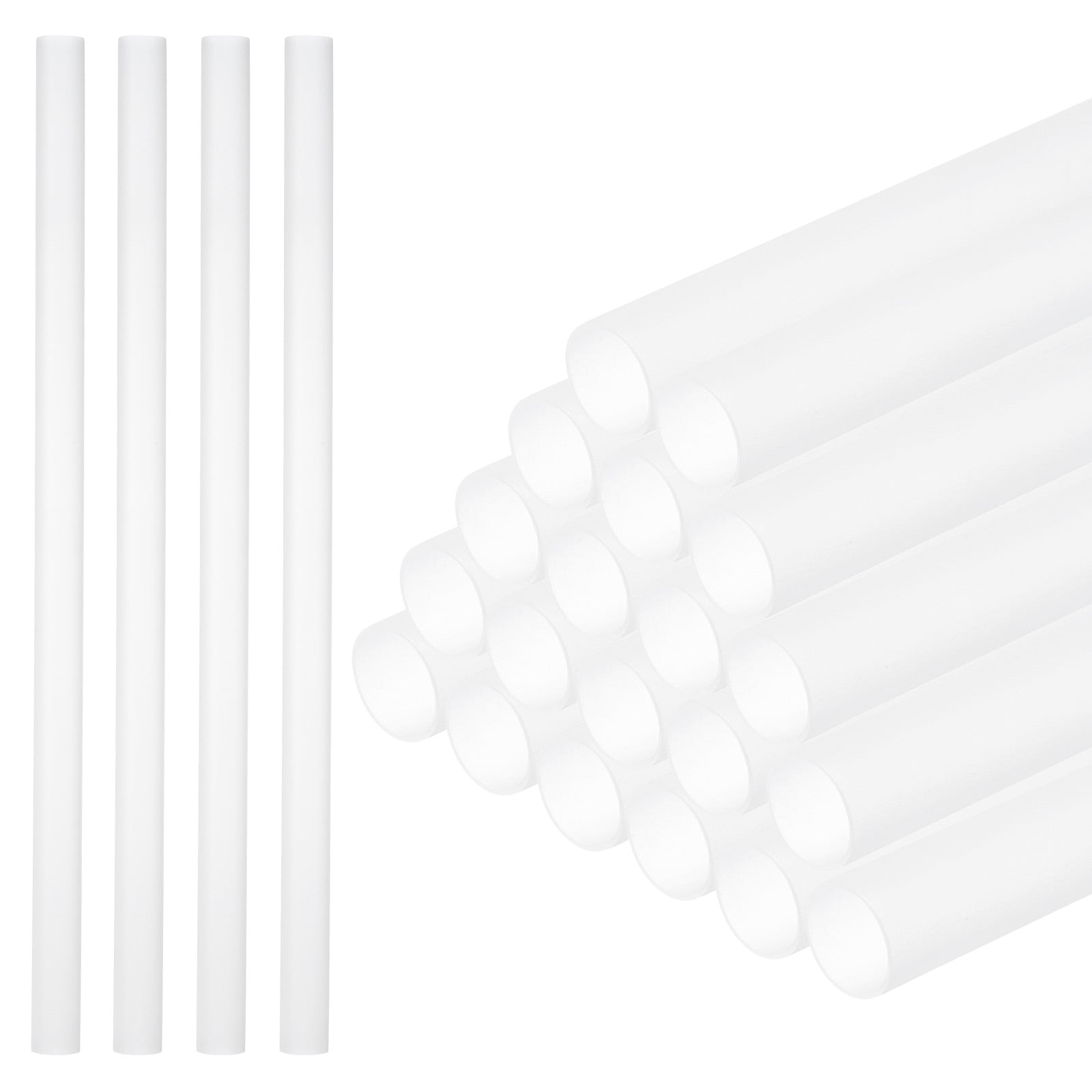 Uxcell 36 Pack Cake Dowels Rods Transparent Plastic Cake Sticks Support ...