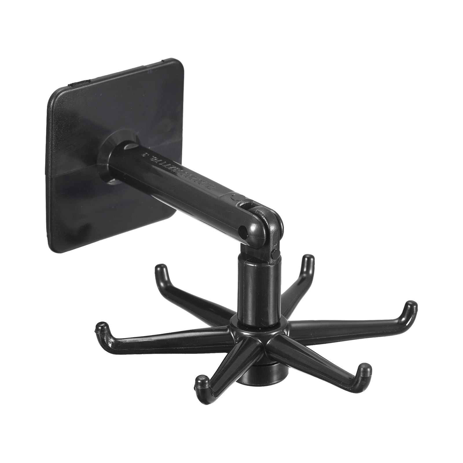 Uxcell 360 Degrees Rotating Folding Hook, Self Adhesive Wall Mounted ...
