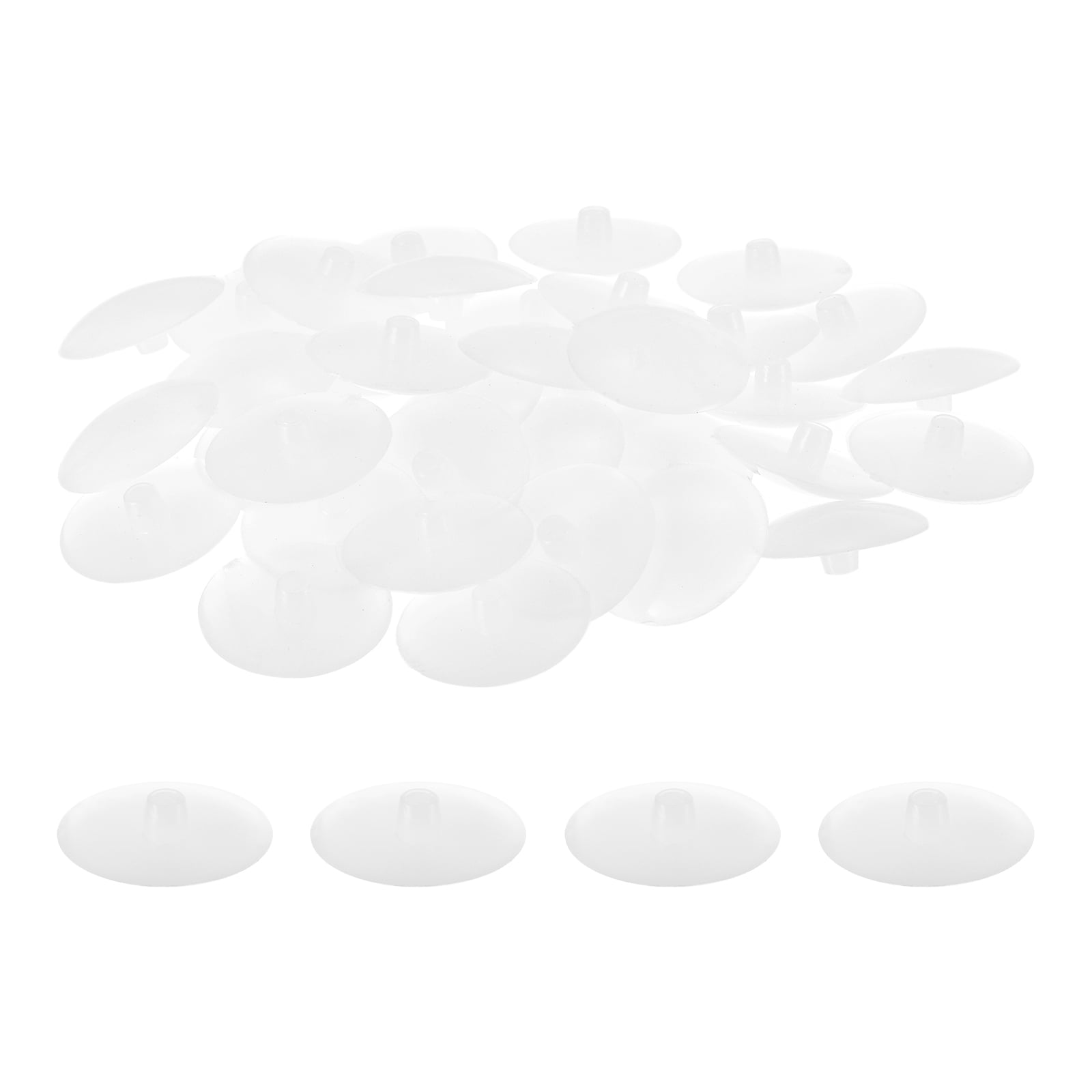 Uxcell 36Pack 6mm/0.24 Glass Table Top Bumper with Stem for Patio Table ...
