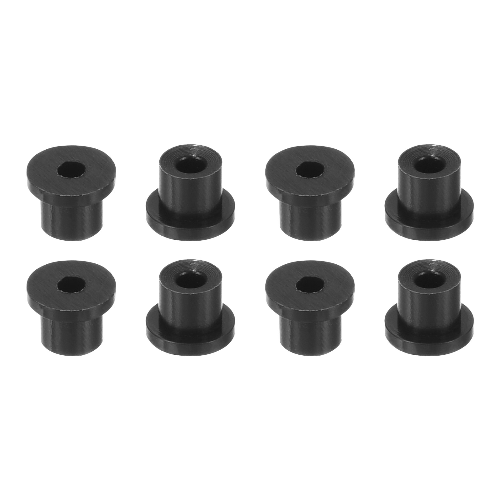 Uxcell 36Pack Silicone Rubber Grommets 1/8" Drill Hole, 1/16" ID Top ...
