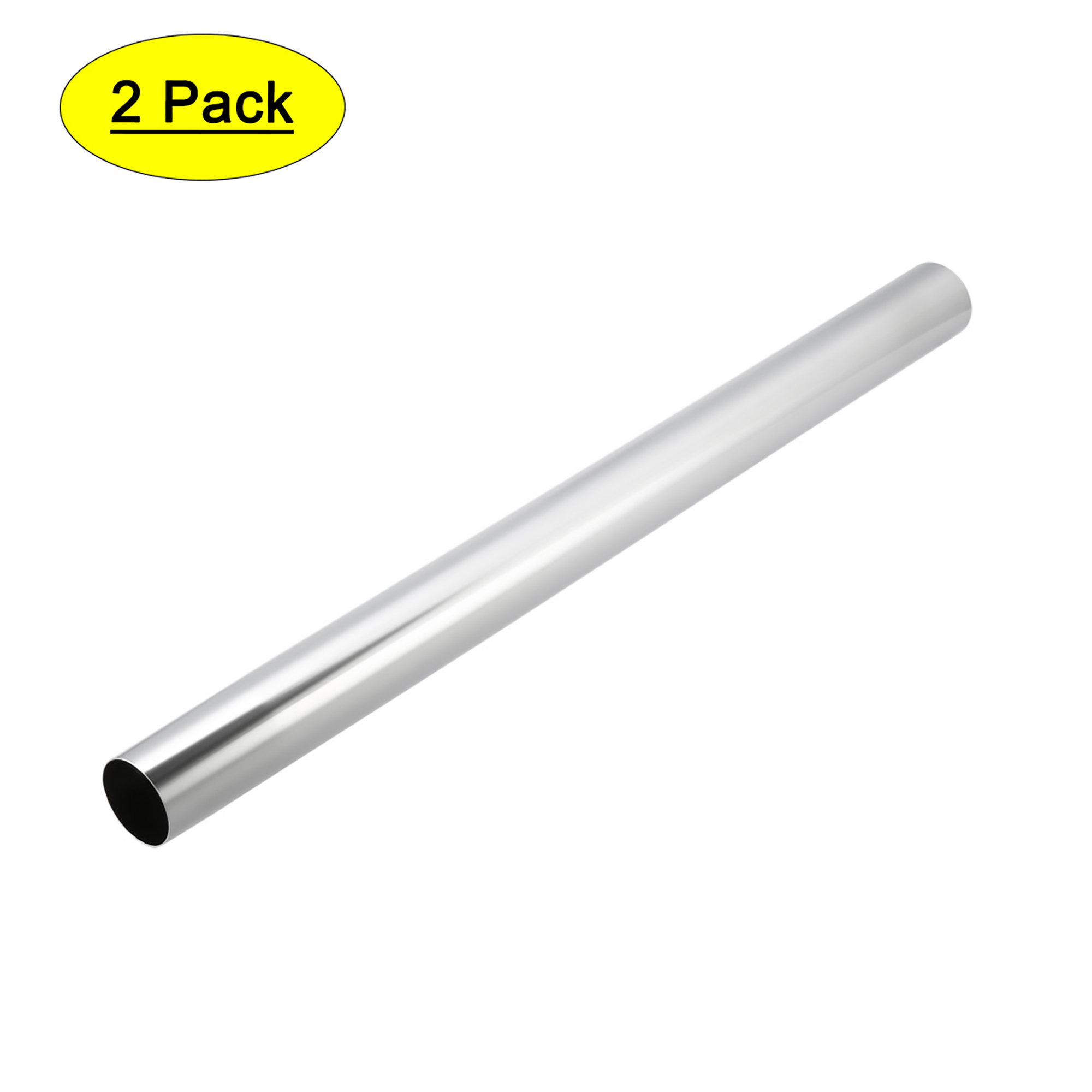 Uxcell 36mm and 38mm 505mm Long Extension Straight Wand Steel Tube ...