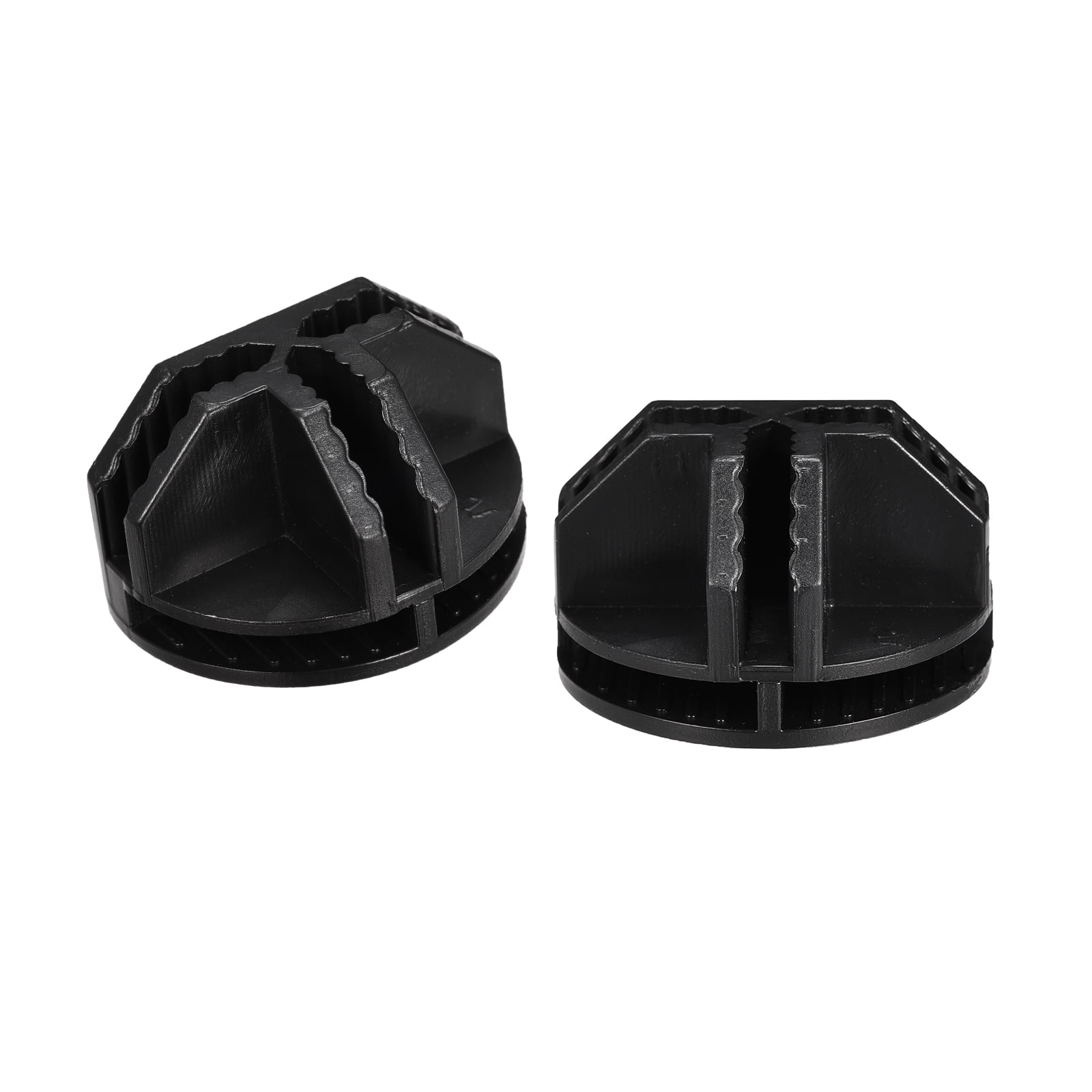 Uxcell 36x23mm Plastic Wire Cube Connectors, Half Grid Buckle Clip ...