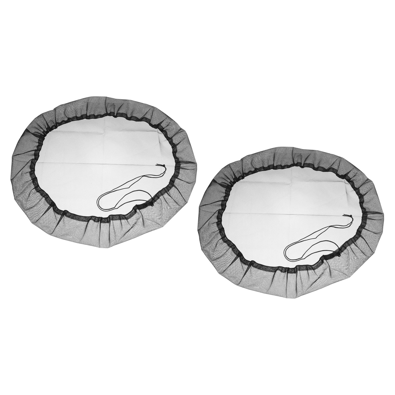 Uxcell 37.4" OD Rain Barrel Mesh Cover Net Cover with Drawstring ...