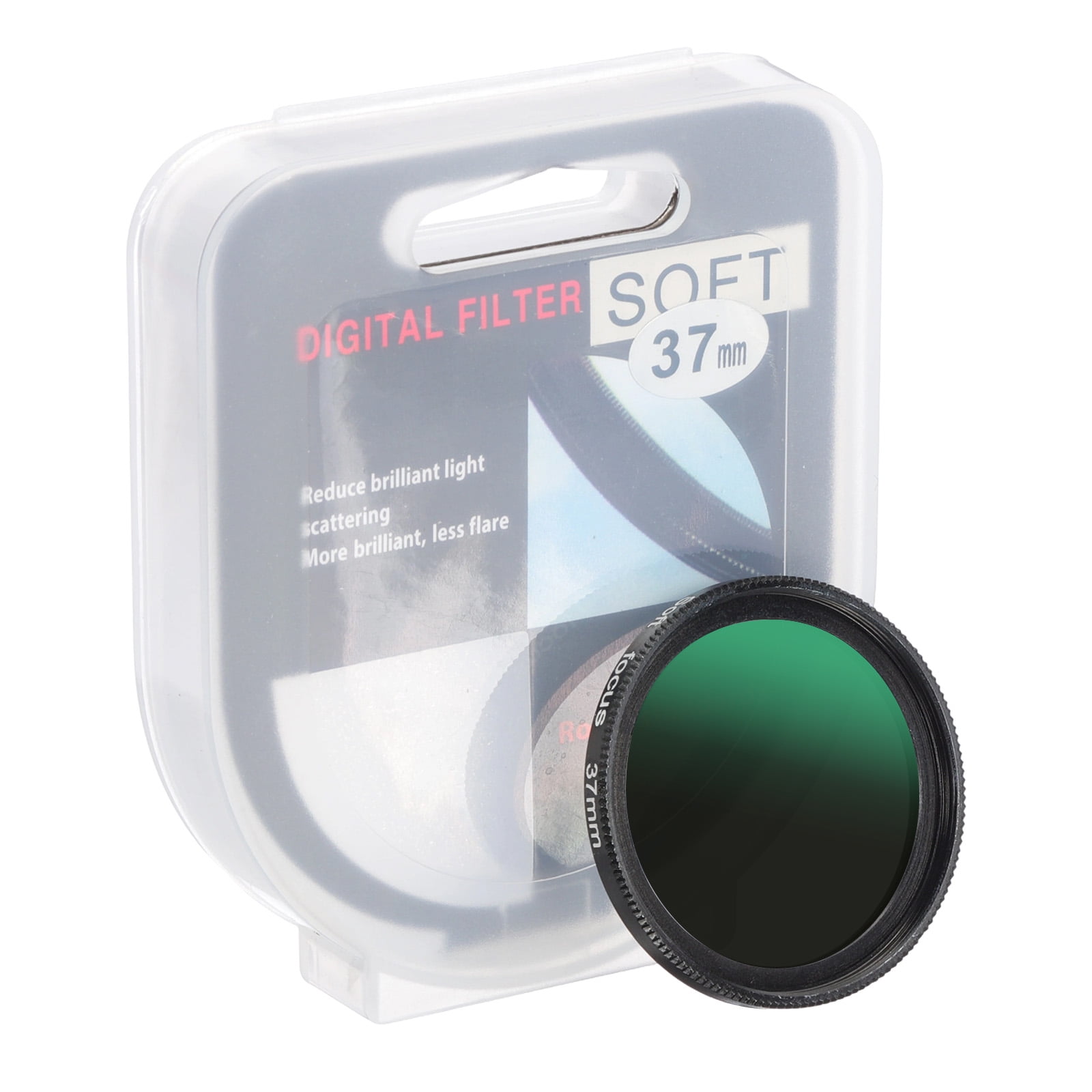 Uxcell 37mm Mist Filter, Soft Diffusion Filter Fog Effect Camera Lens ...