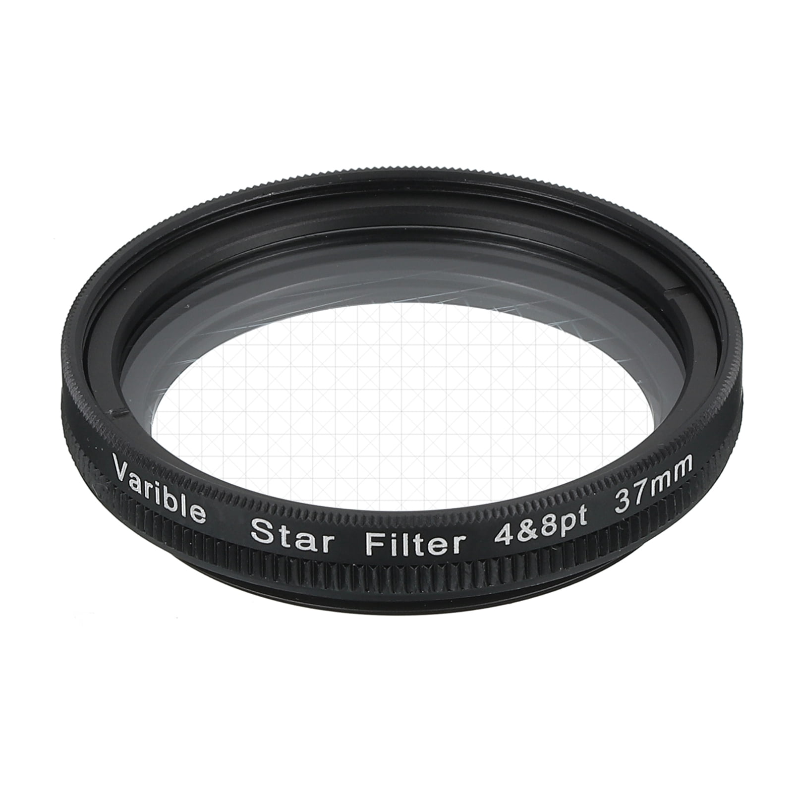Uxcell 37mm Variable Star Filter, Starburst Lens Filter 4-8 Points ...
