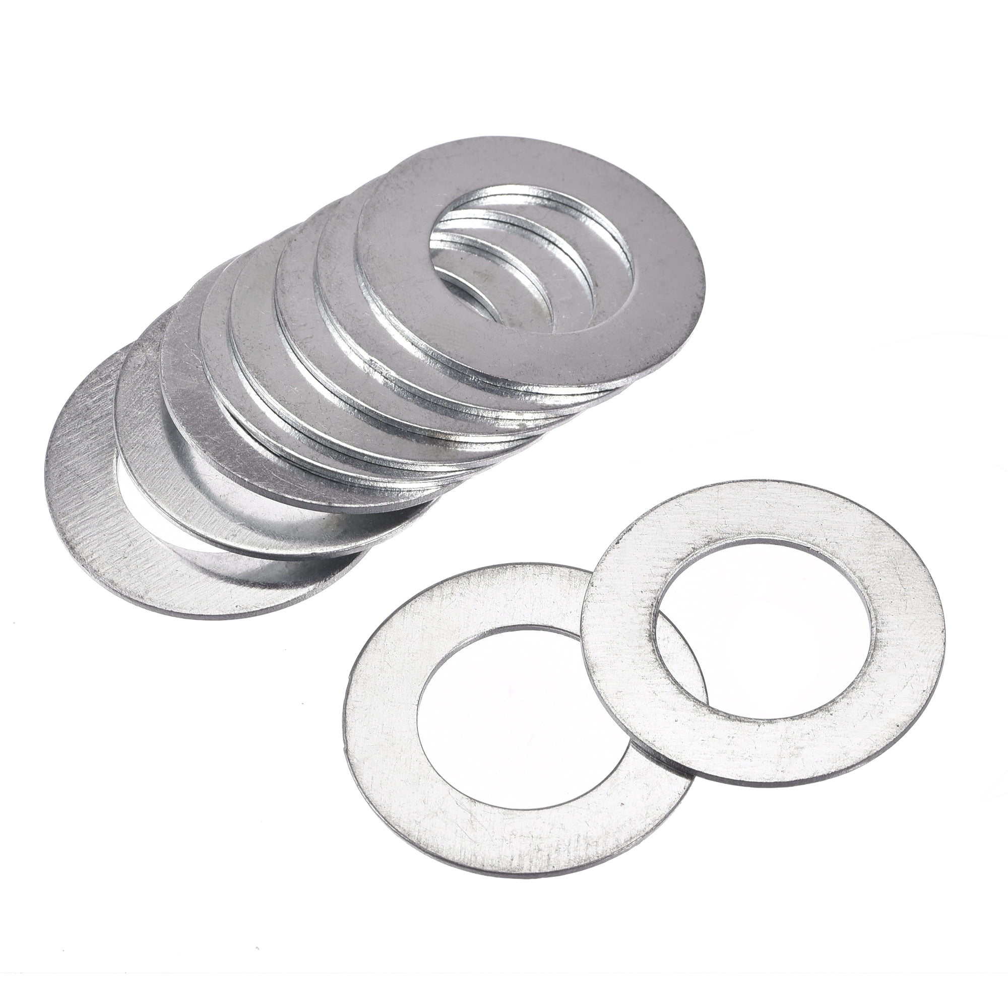 Uxcell 37mm x 21mm x 1.5mm Carbon Steel Flat Washer for Screw Bolt ...