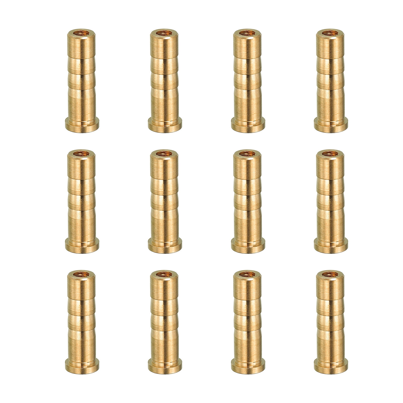 Uxcell 38 Grain Archery Arrow Insert, 12 Packs Insert Screw Copper ...