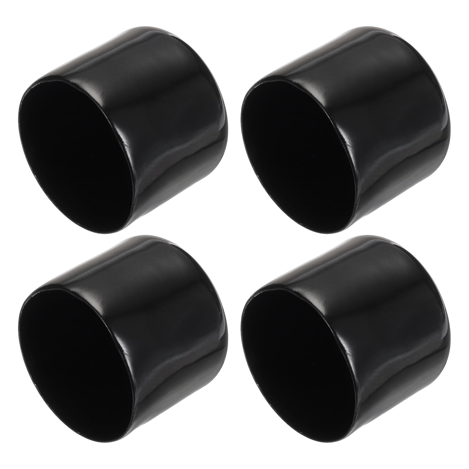 Uxcell 38MM Vinyl Rubber End Caps, 4 Pack Round Bolt Screw Covers Caps ...