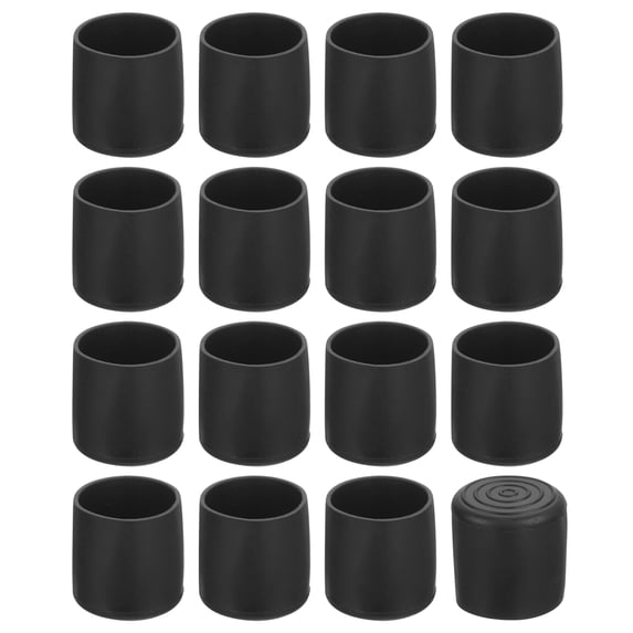Uxcell 38Pack Chair Leg Caps, 25mm (1 Inch) Non-Marking Chair Leg Tips ...