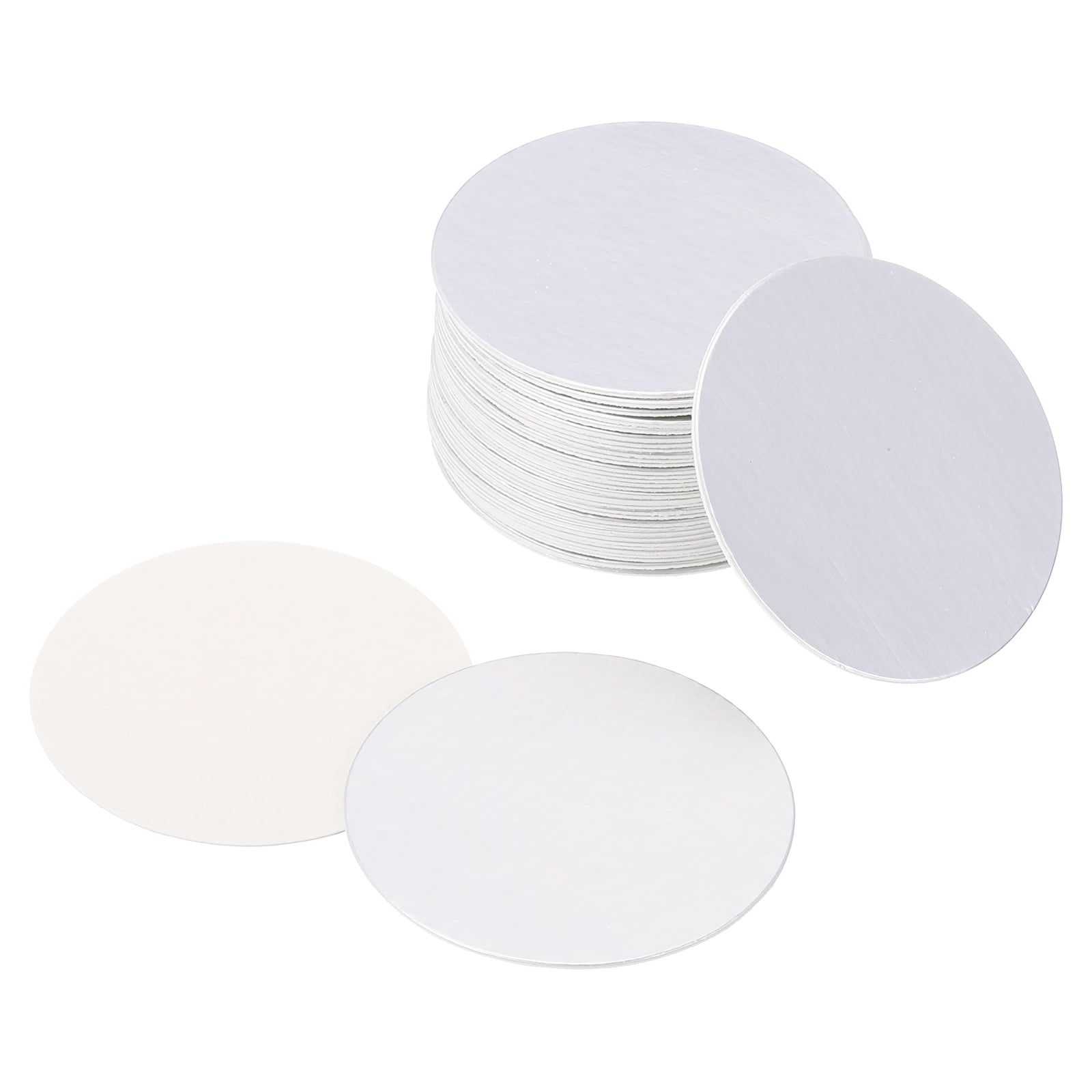 Uxcell 38mm Resistant Tamper Aluminum Foil Cap Liner Induction Heat ...