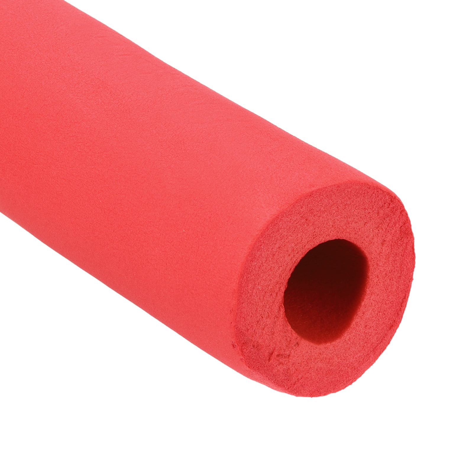 Uxcell 39.4"Length 1.89" ID Pipe Insulation, 1 Pcs 20mm Thickness, Red ...