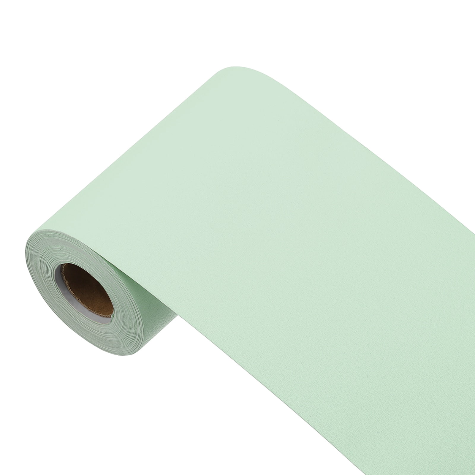 Uxcell 393"x3.9" Bean Green Wallpaper, Peel and Stick Wallpaper, Green ...