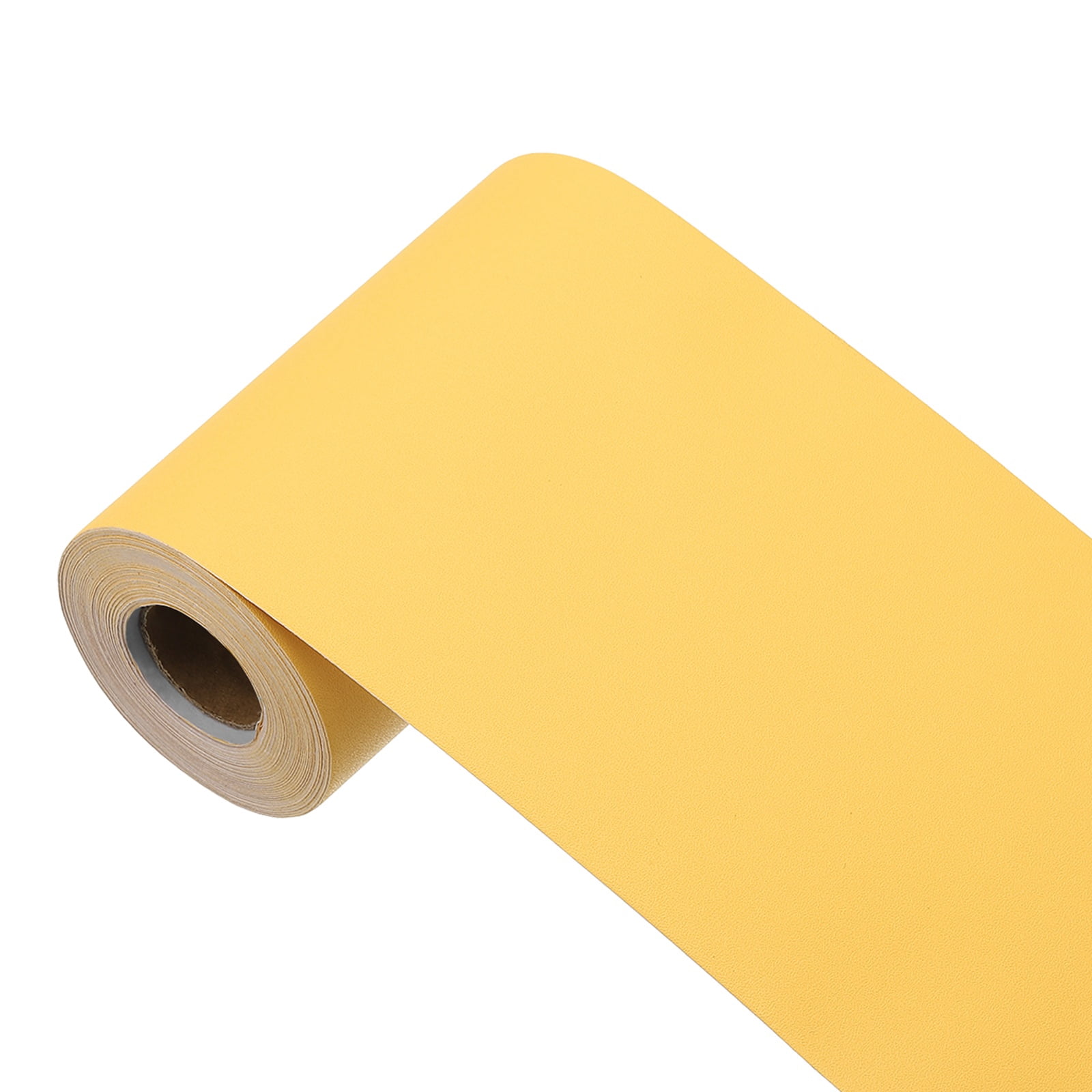 Uxcell 393"x3.9" Yellow Wallpaper, Peel and Stick Wallpaper, Yellow ...