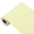 Uxcell 393"x5.9" Milk Yellow Wallpaper, Peel and Stick Wallpaper ...