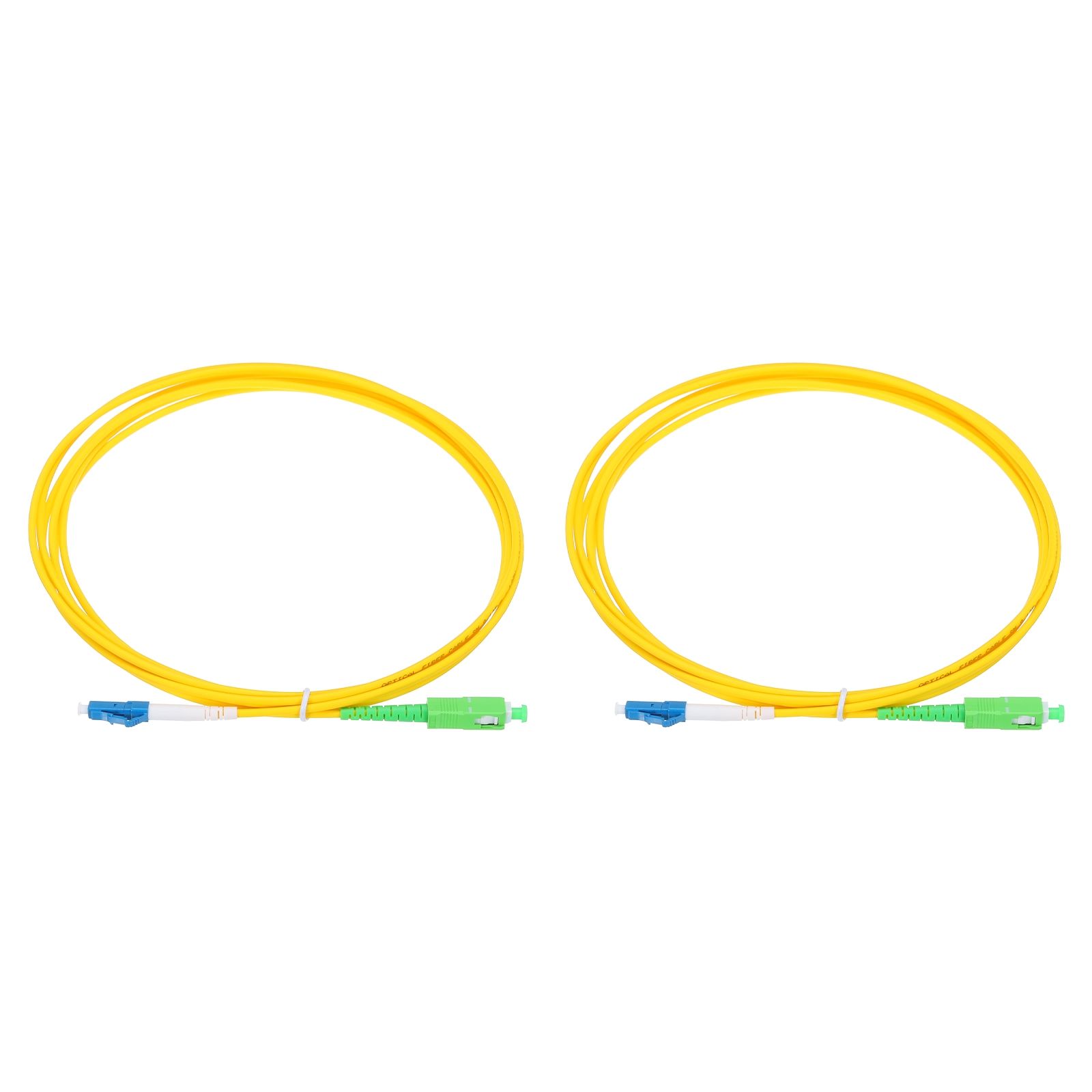 Uxcell 3M/9.84Ft Single-mode Simplex Fiber Optic Patch Cable LC/UPC-SC ...