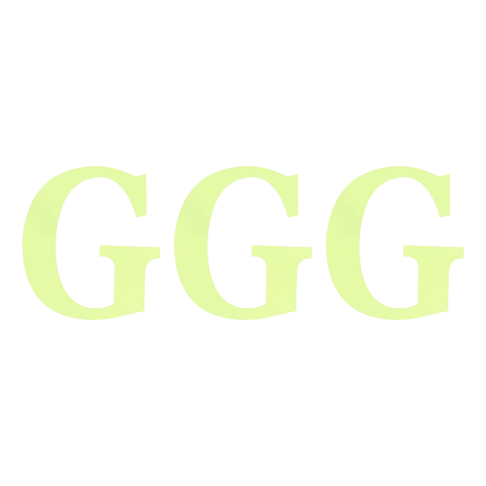 Uxcell 3Pack 2" Glow in the Dark Alphabet Letter Sticker Wall Ceiling ...