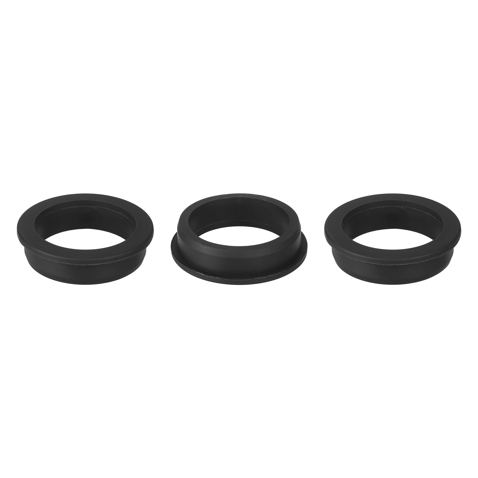 Uxcell 3Pack 2" ID, 2-4/8" Drill Hole Rubber Grommets, Top Hat Grommets ...