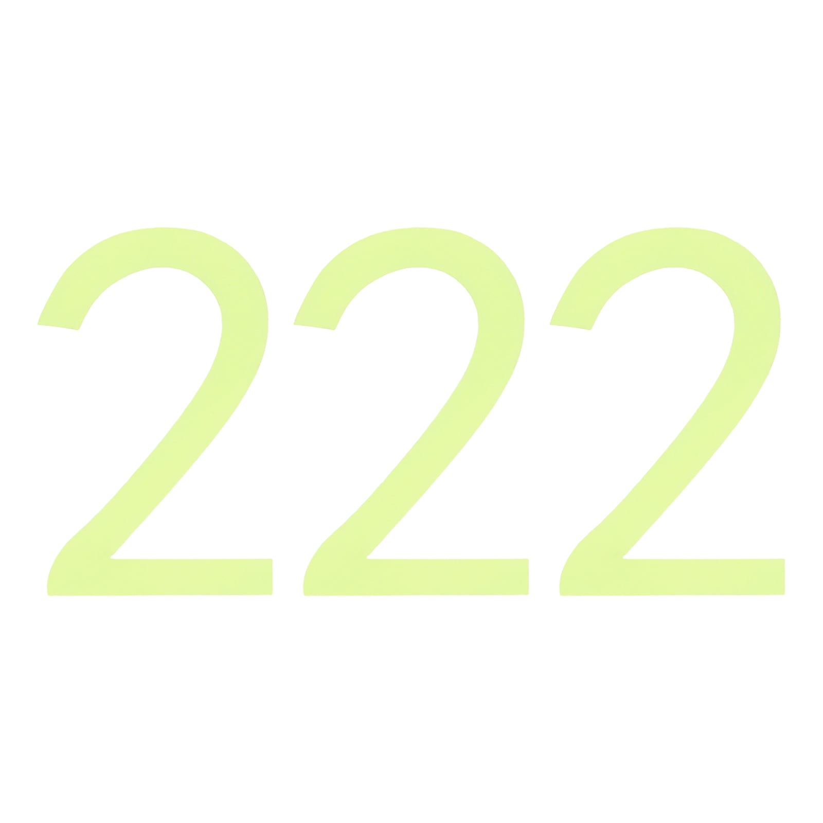 Uxcell 3Pack 3" Glow in the Dark Numbers Sticker Wall Ceiling Decor ...