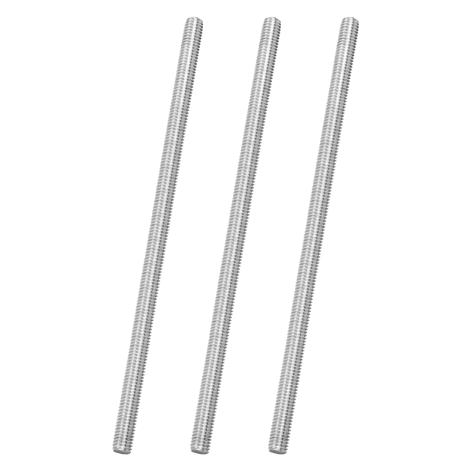 Uxcell 3Pack M8x180mm 316 Stainless Steel Fully All Threaded Rod Studs ...