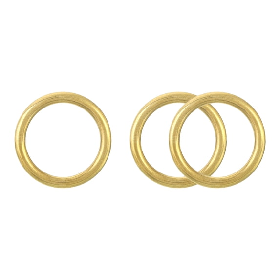 Uxcell 3Pack O Ring Buckle 25mm/0.98
