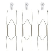 EEEkit 10pcs Stainless Steel Invisible Plate Hangers, Wall Mount Hooks ...