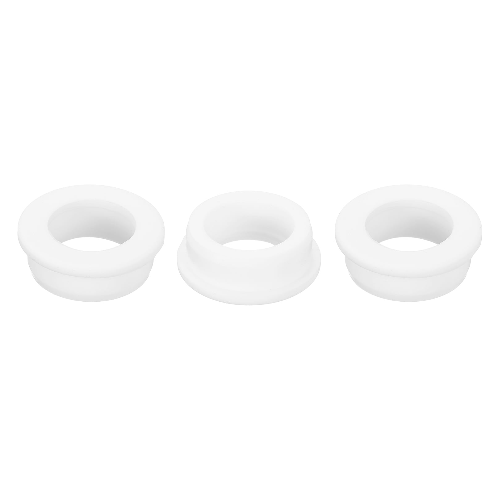 Uxcell 3Pack Rubber Grommets 38mm Drill Hole, 28mm ID White Hole Plug ...