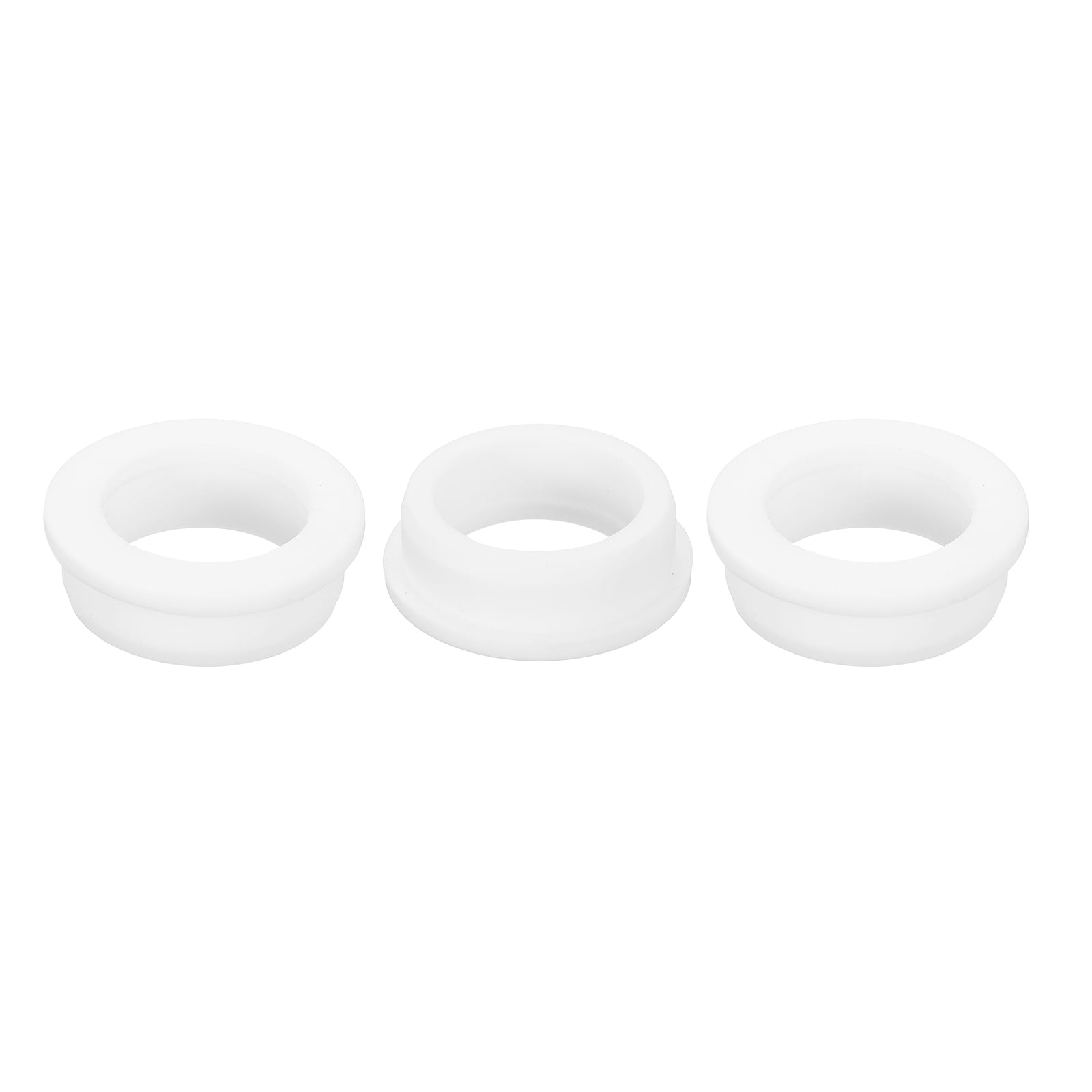 Uxcell 3Pack Rubber Grommets 42mm Drill Hole, 33mm ID White Hole Plug ...
