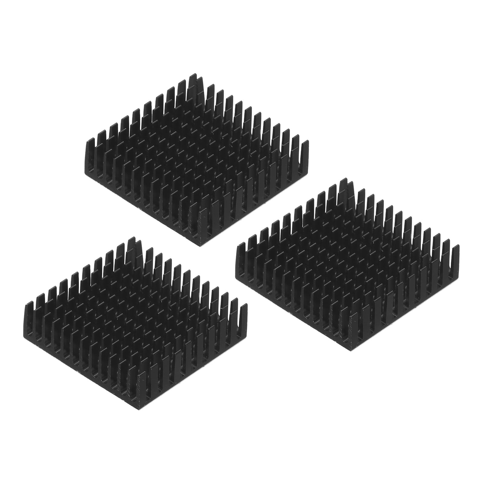 Uxcell 3Pcs 40x40x11mm Heatsink Aluminum Radiator With Thermal Sticker ...