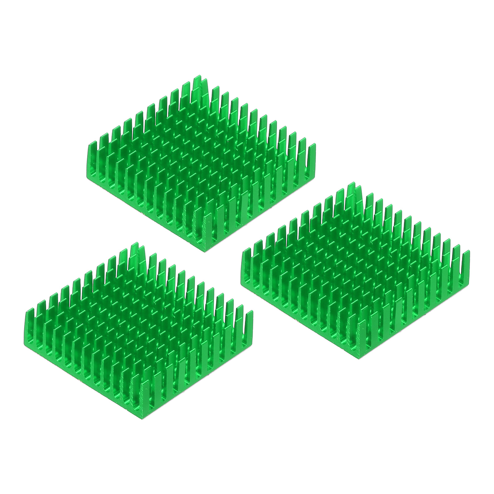 Uxcell 3Pcs 40x40x11mm Heatsink Aluminum Radiator With Thermal Sticker ...