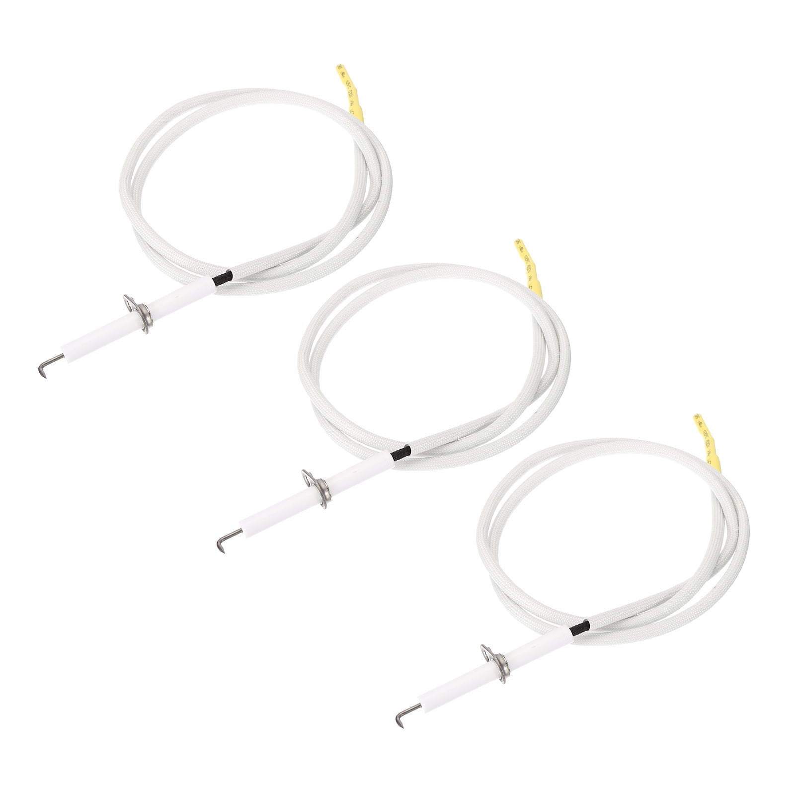 Uxcell 3Pcs Ceramic Spark Electrode Igniter with Wire Replacement for ...
