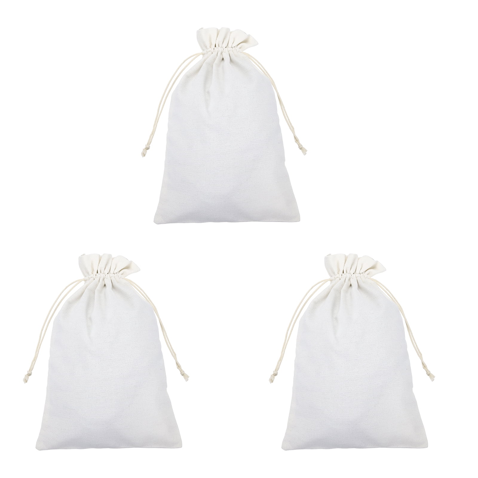 Uxcell 3Pcs Coin Sacks Bag, 11.8 x 7.9