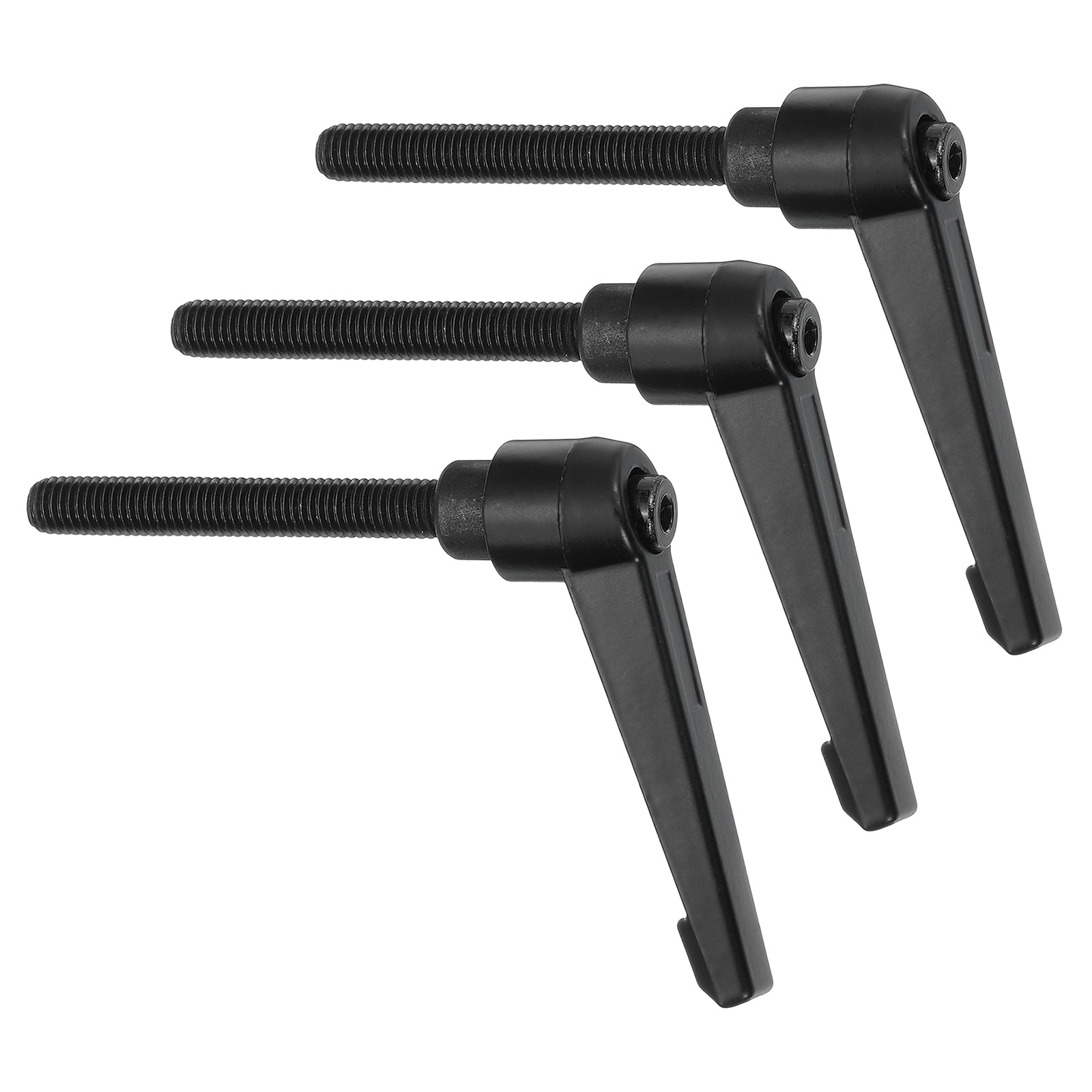 Uxcell 3Pcs M8 x 60mm Adjustable Knobs Handle Male Thread Push Button ...