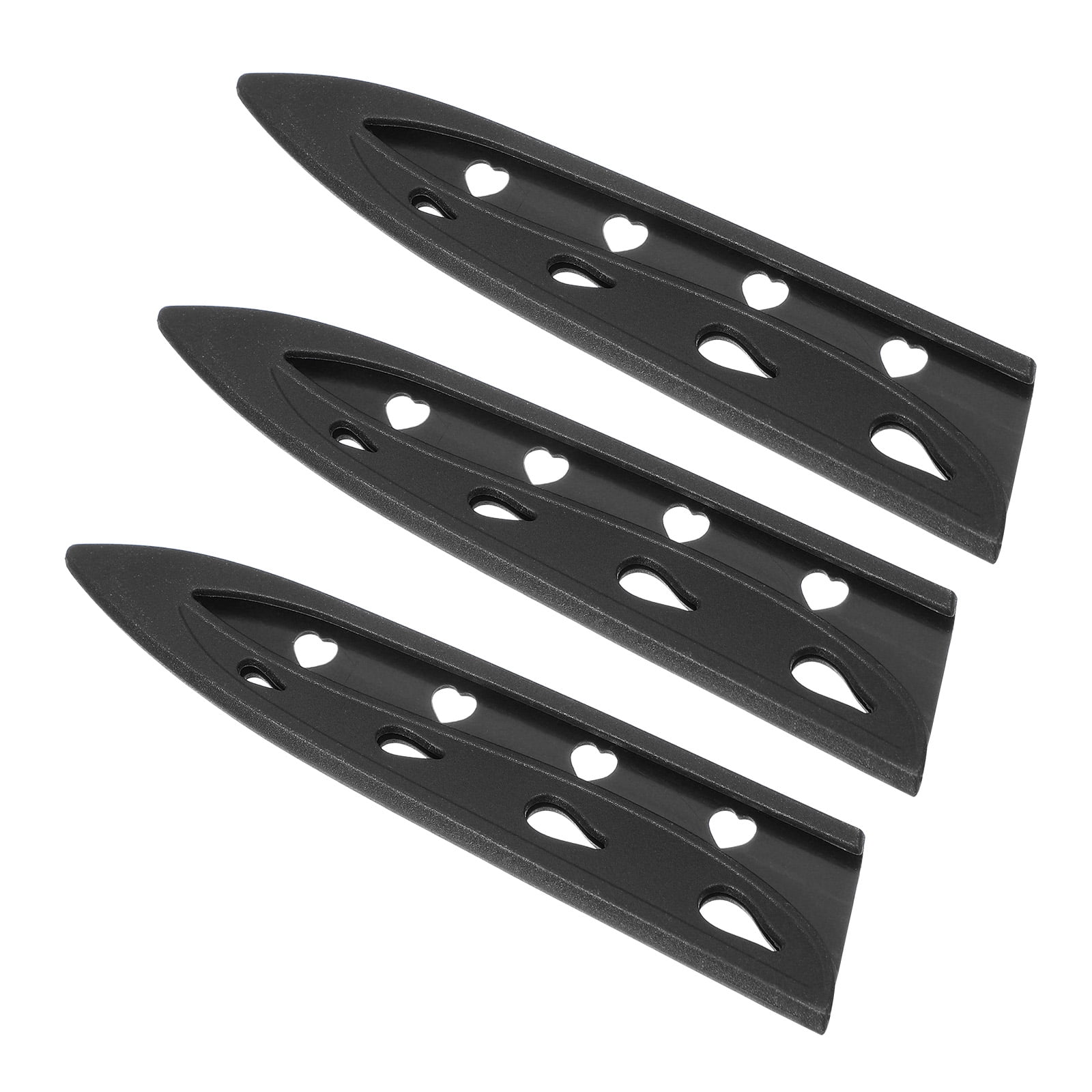 Uxcell Plastic Safety Knife Cover Sleeves for Paring Knife, Knife Guard ...