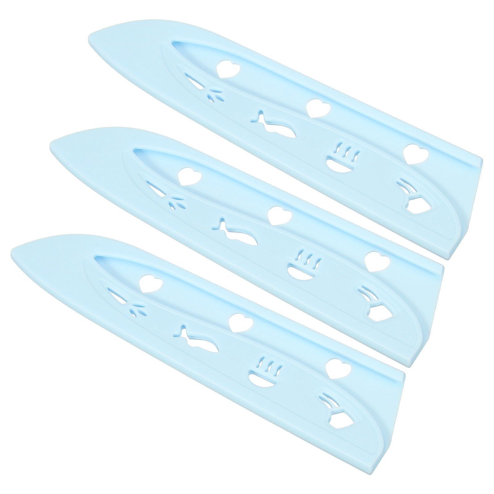Uxcell Plastic Safety Knife Cover Sleeves for Chef Knife, Knife Guard ...