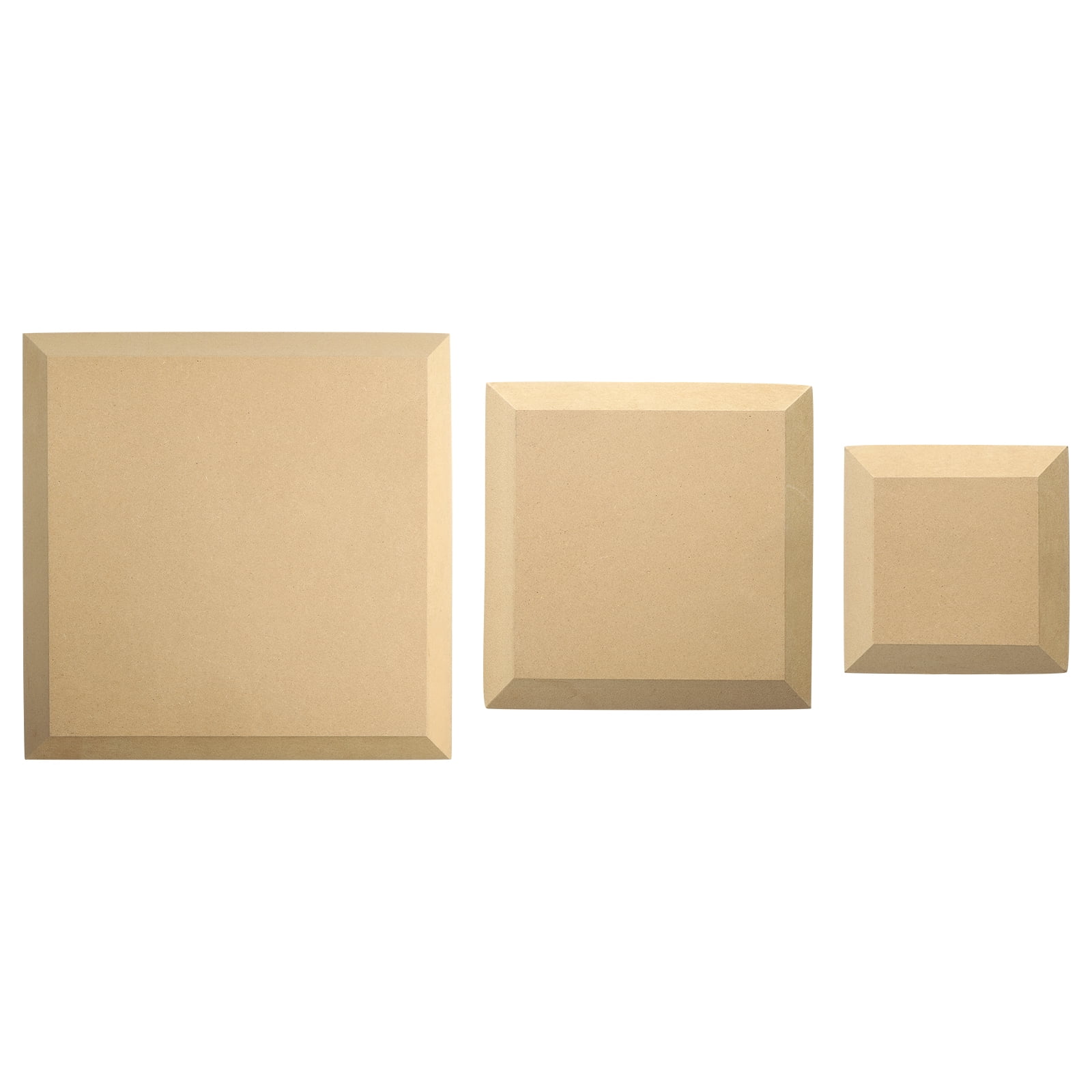 Uxcell 3Pcs Pottery Mould Tools Square Ceramic Plate Forming Mould 3 ...