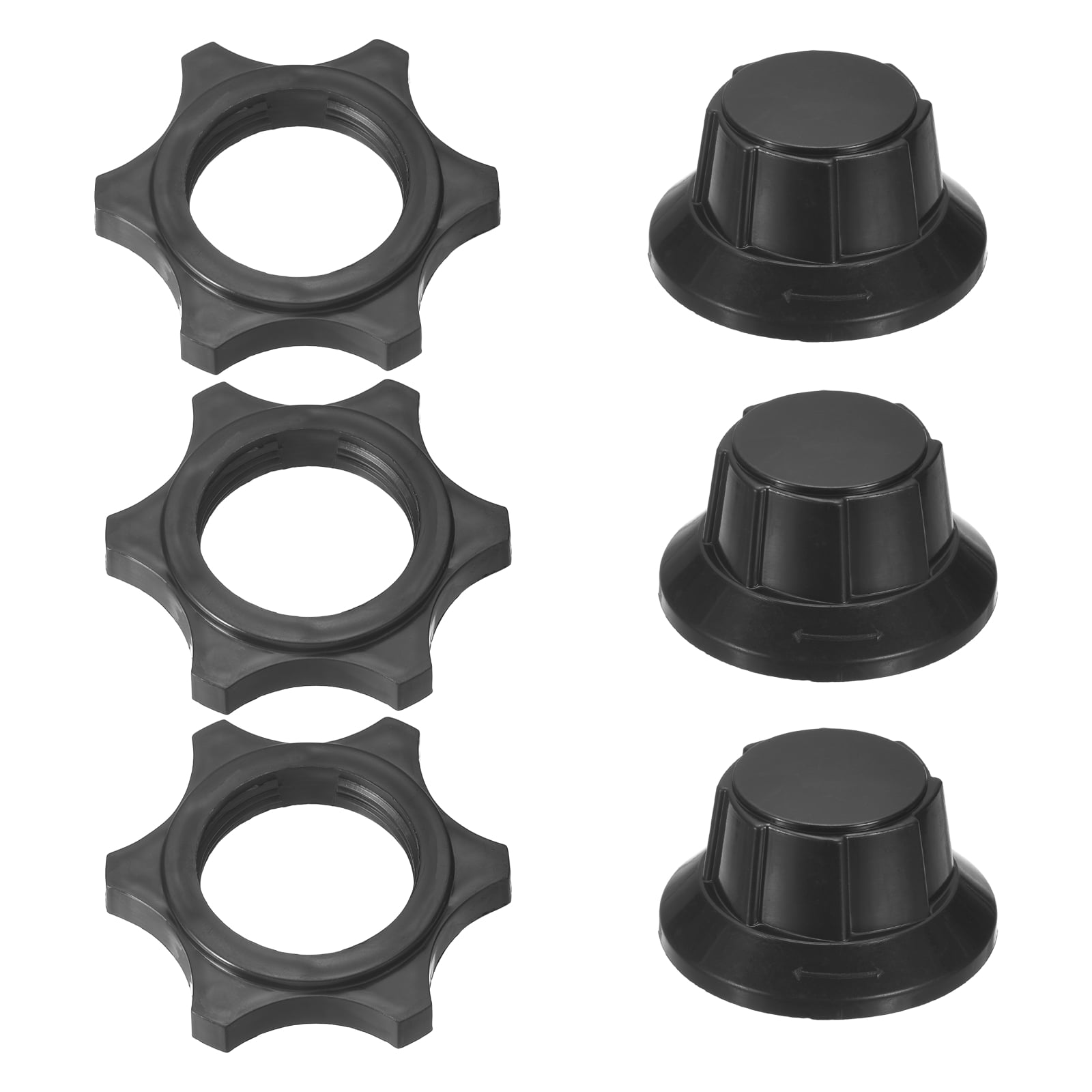 Uxcell 3Set M8 Fan Fixing Nut Kit, Hexagonal Nut Fixed Lock Fittings ...