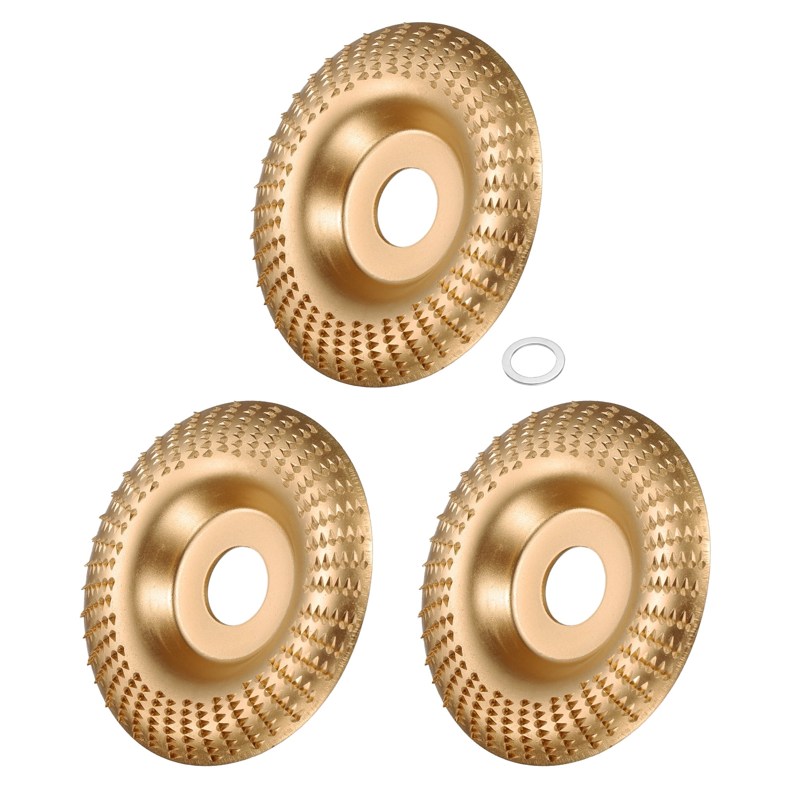 Uxcell 3Set Wood Carving Disk Grinder Wheel 4" Angle Grinder Carving ...