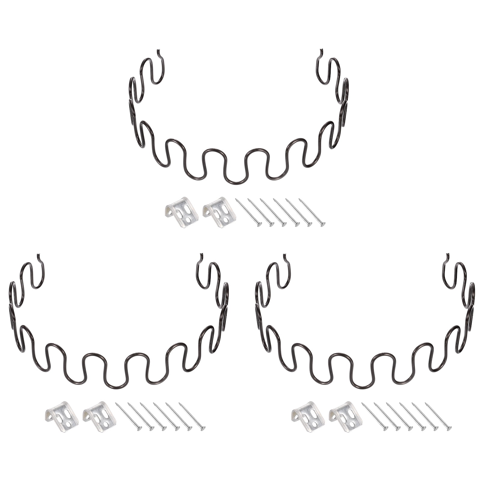 Uxcell 3Sets Upholstery Spring Replacement Kits, 21.65" Sagging ...