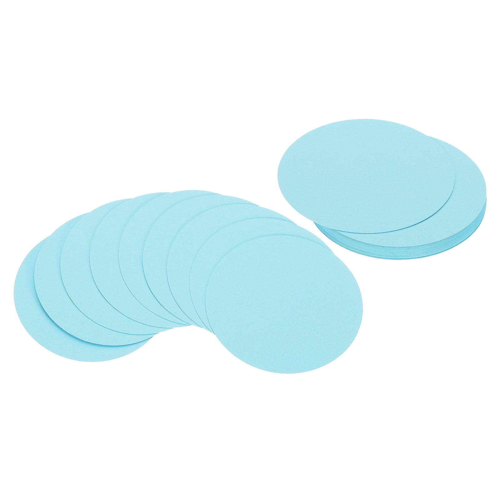 Uxcell 3inch Circle Card Stock, 25Pcs Round Shape Cutouts Paper Thick ...