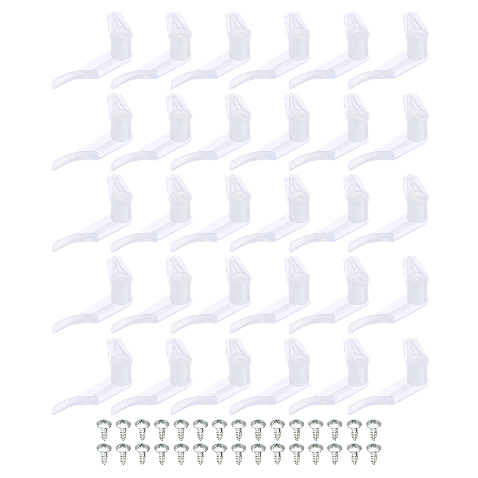 Uxcell 3mm Ceiling Lampshade Clips Fixed Buckle Light Fixture ...