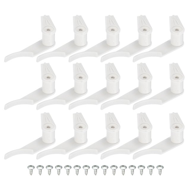 Uxcell 3mm Ceiling Lampshade Clips Fixed Buckle Light Fixture ...