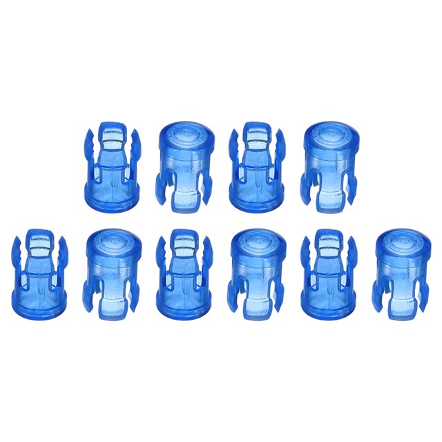 Uxcell 3mm Clear Light Emitting Diode Holder Clip, LED Lamp Socket Bulb ...