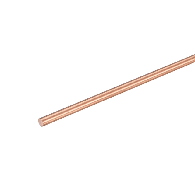 Uxcell 3mm Dia. 100mm Length Solid Copper Round Rod Lathe Bar Stock for ...